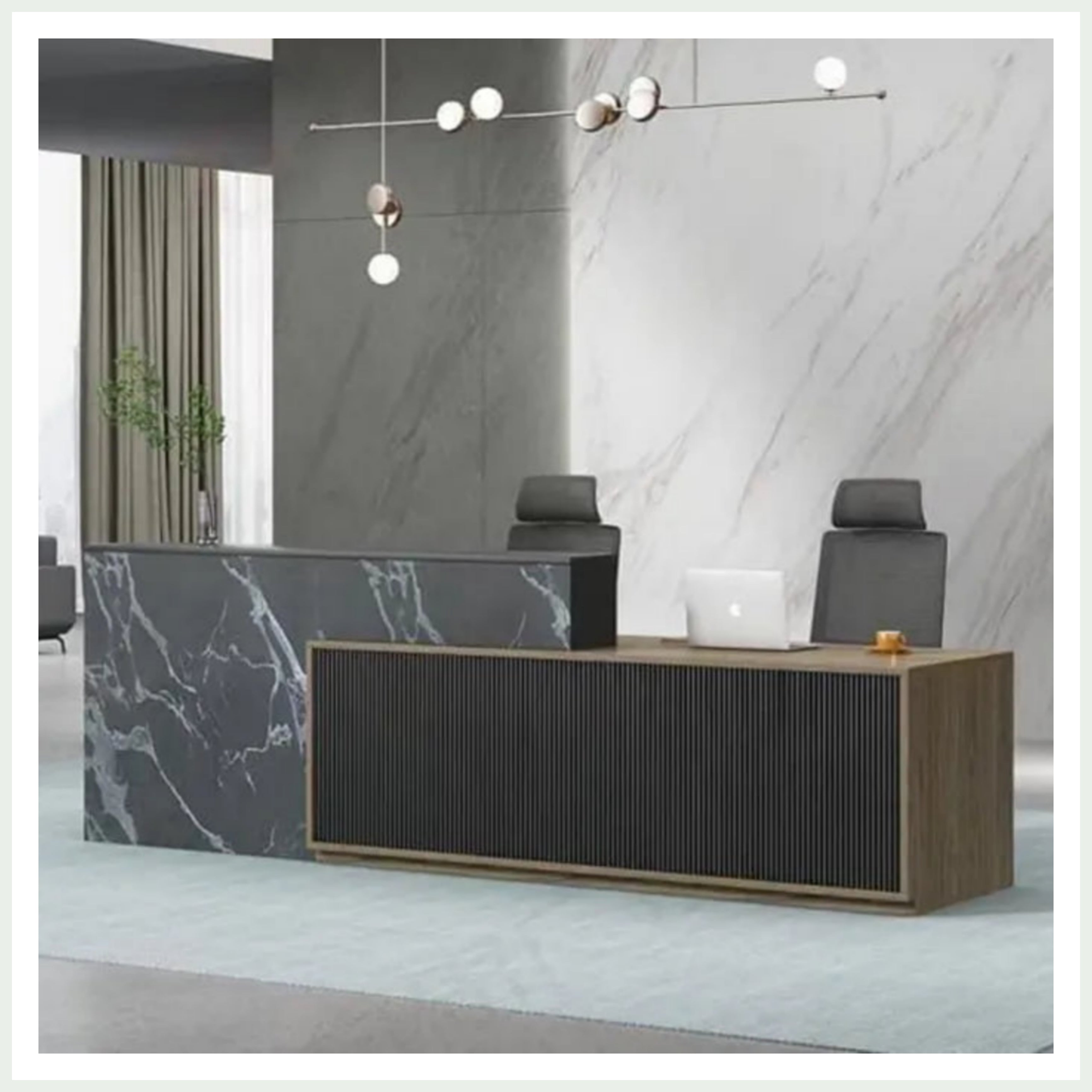 Reception Large Desk for Office Lobby & Entrance – Multiwood