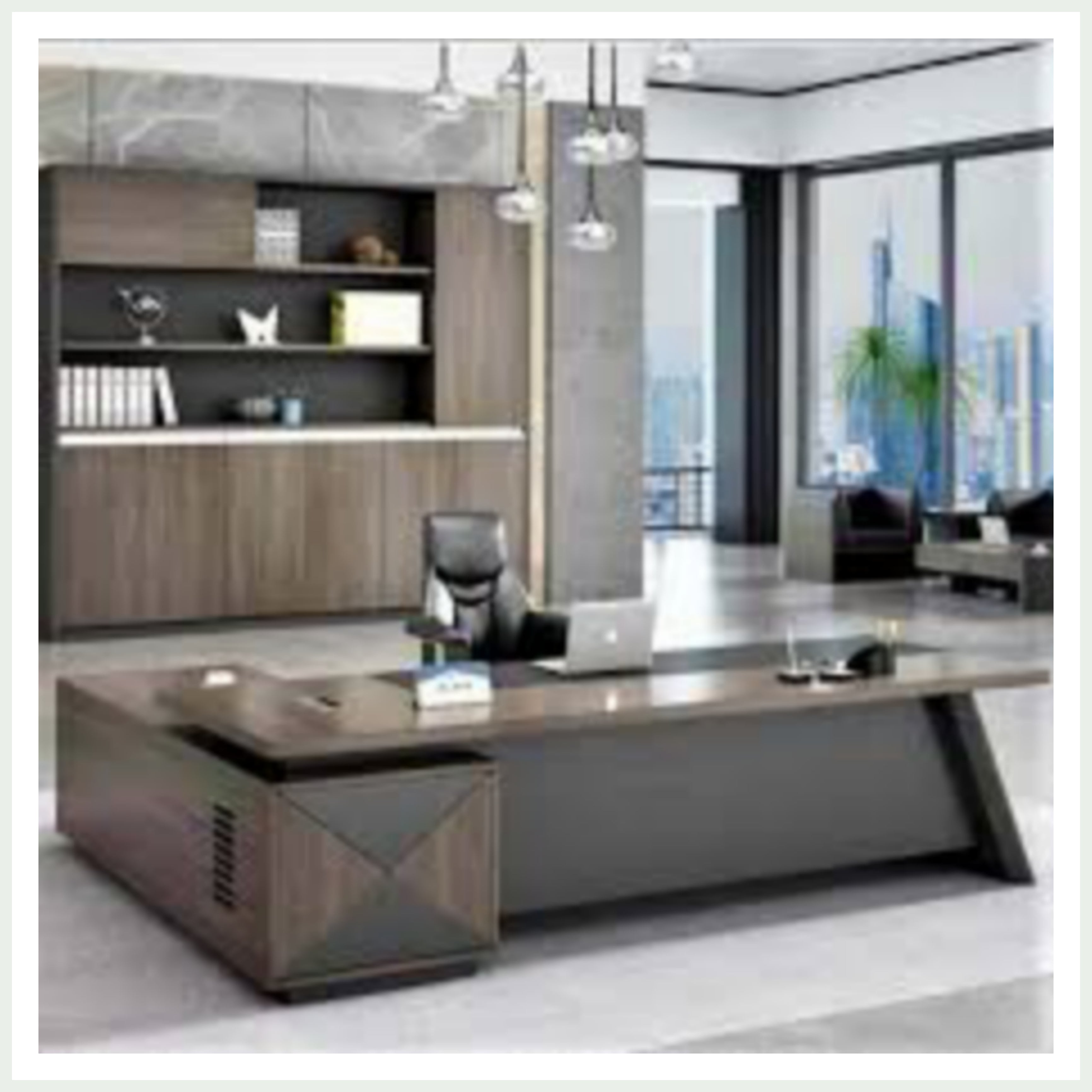 Luxury Italian Manager Office Table – Modern Executive Desk by Multiwood
